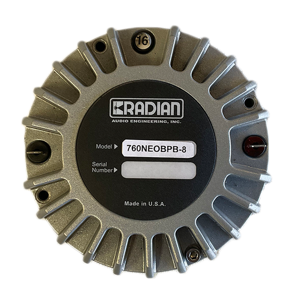 760NEO - 3" Diaphragm, 2" Exit - Radian Audio